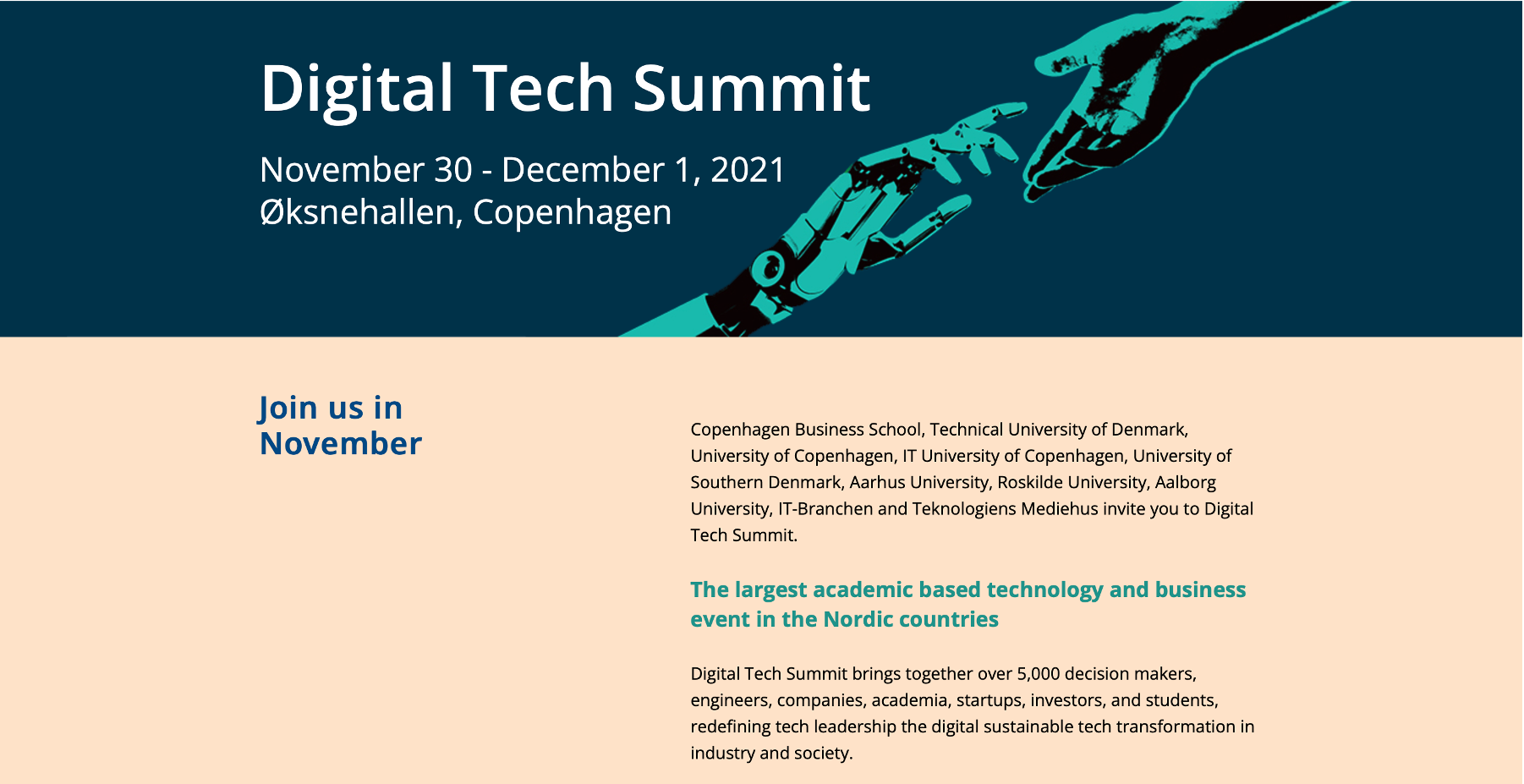 The ADD-project at Digital Tech Summit - Algorithms